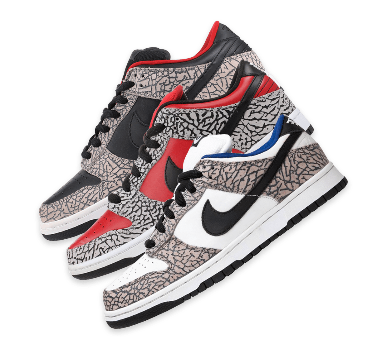 Bald im Trading: Nike SB Dunk Low Supreme Cement Collection